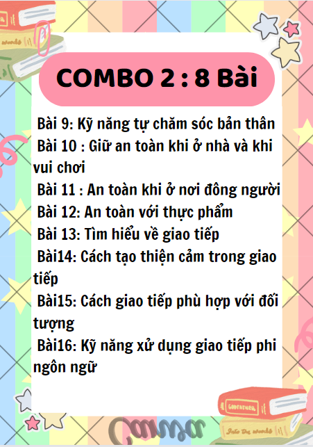 COMBO 2 (K6.C2) - VISEDU